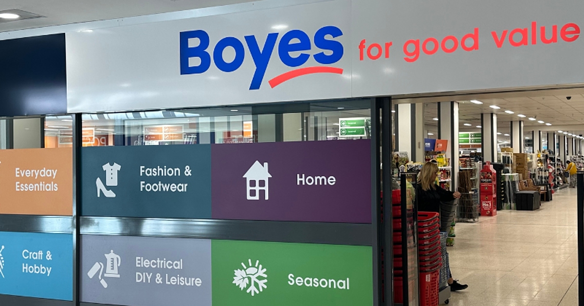 Boyes is now open | Frenchgate Shopping Centre
